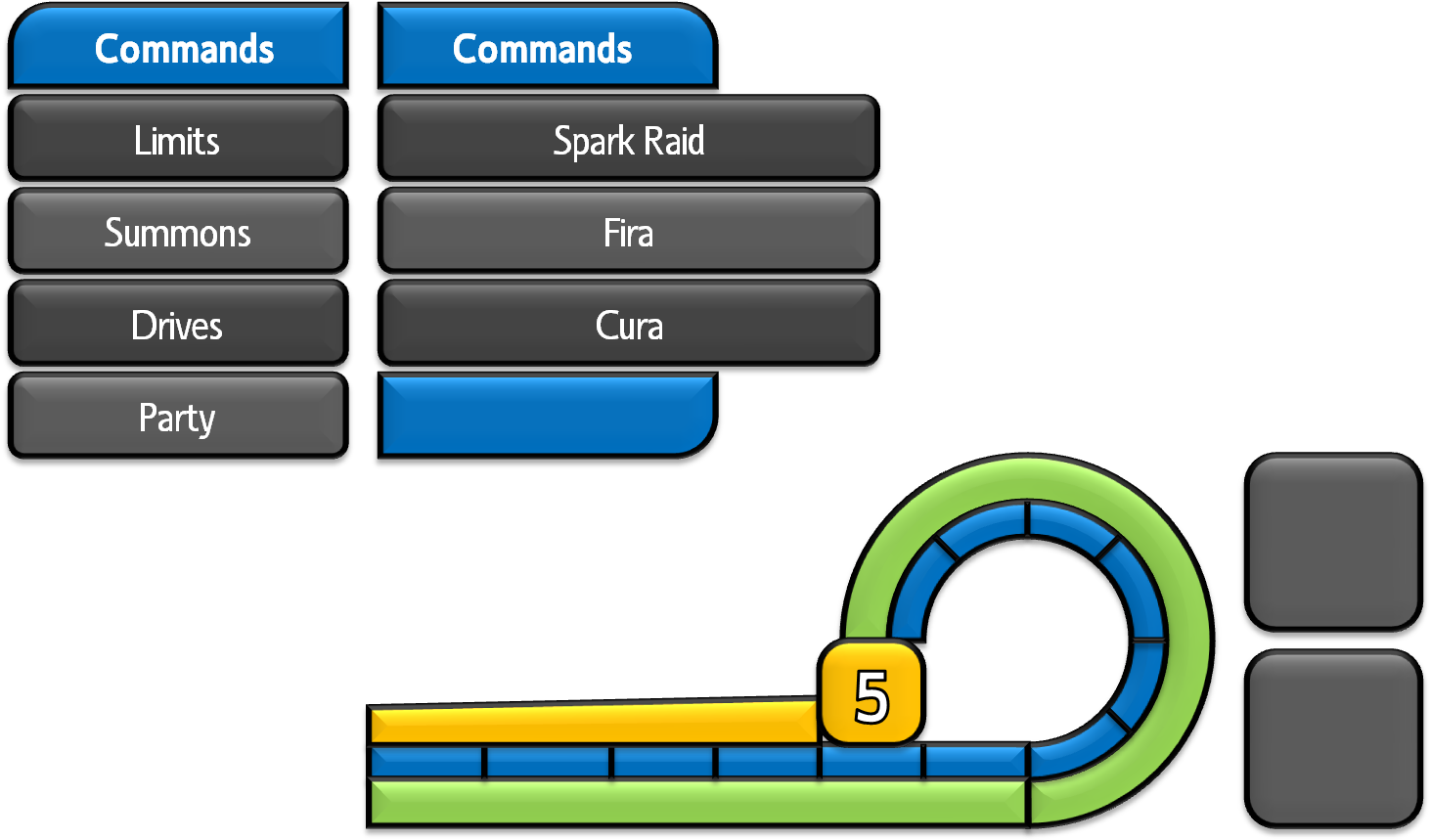 Download Kh3 Ui Idea - Kingdom Hearts Main Menu Template - Full Size ...