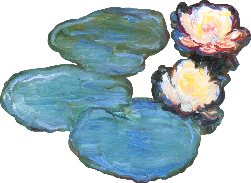 Download Made Some Water Lillies By My Boy Monet Transparent - Water ...