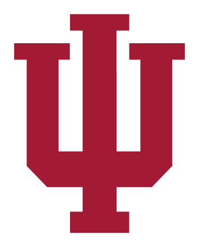 Download Iu Red White Outline - Indiana University Iphone 6 - Full Size ...