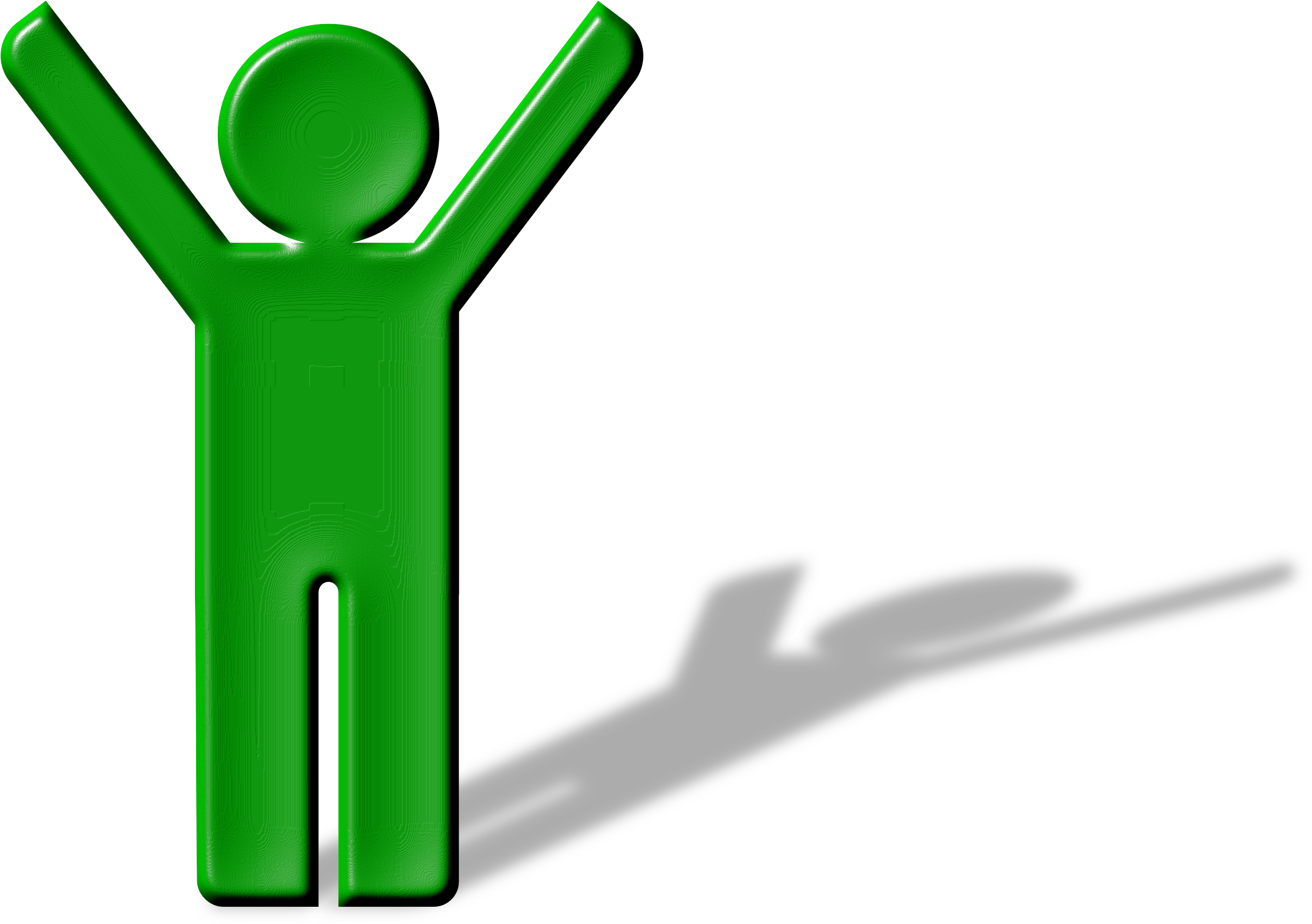 Download This Free Icons Png Design Of Shadow Man Hands Up - Full Size ...