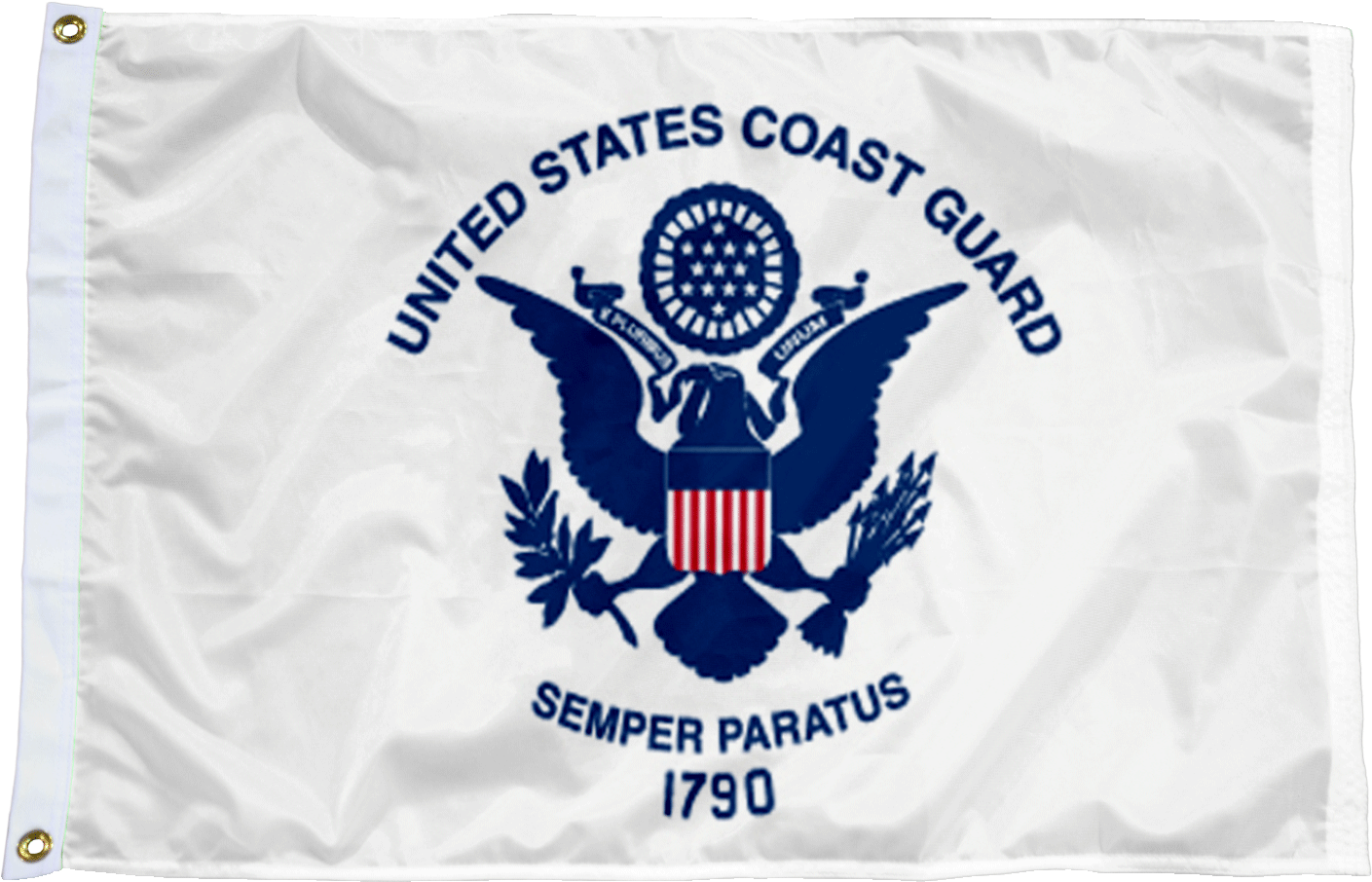 Download Us Coast Guard Flag - Full Size PNG Image - PNGkit