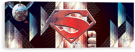 Download Superman Stellar Geometric Panel - 24x16 Art Print:art Print ...