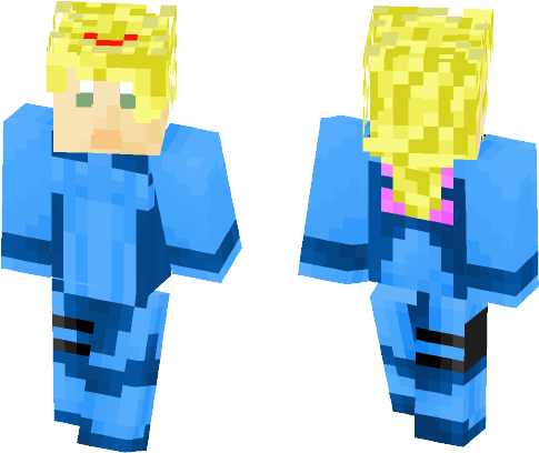 Download Zero Suit Samus - Minecraft - Full Size PNG Image - PNGkit