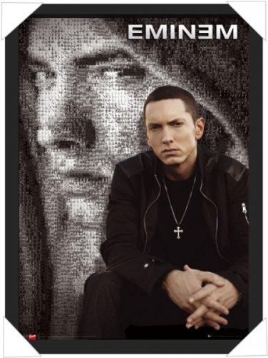 Download #161 - Rapper Poster Eminem - Full Size PNG Image - PNGkit
