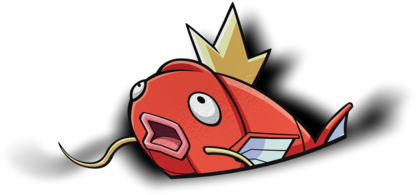 Download Transparent Magikarp Peeker Sticker - Sticker - PNGkit