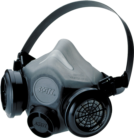 Download Scott Half Face Respirators - Full Size PNG Image - PNGkit