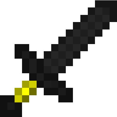 Download Sword Of Ender - Obsidian Sword In Minecraft - Full Size PNG ...