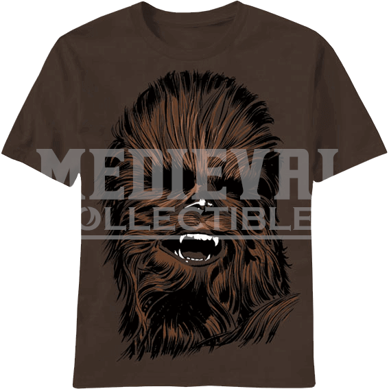 Download Smiling Chewbacca T-shirt - Star Wars Top Chewbacca - Full ...