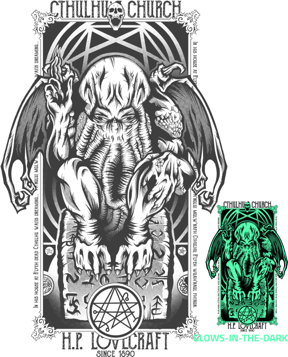 Download Cthulhu Church By Fearcheck - Necronomicon Gate Pendant ...