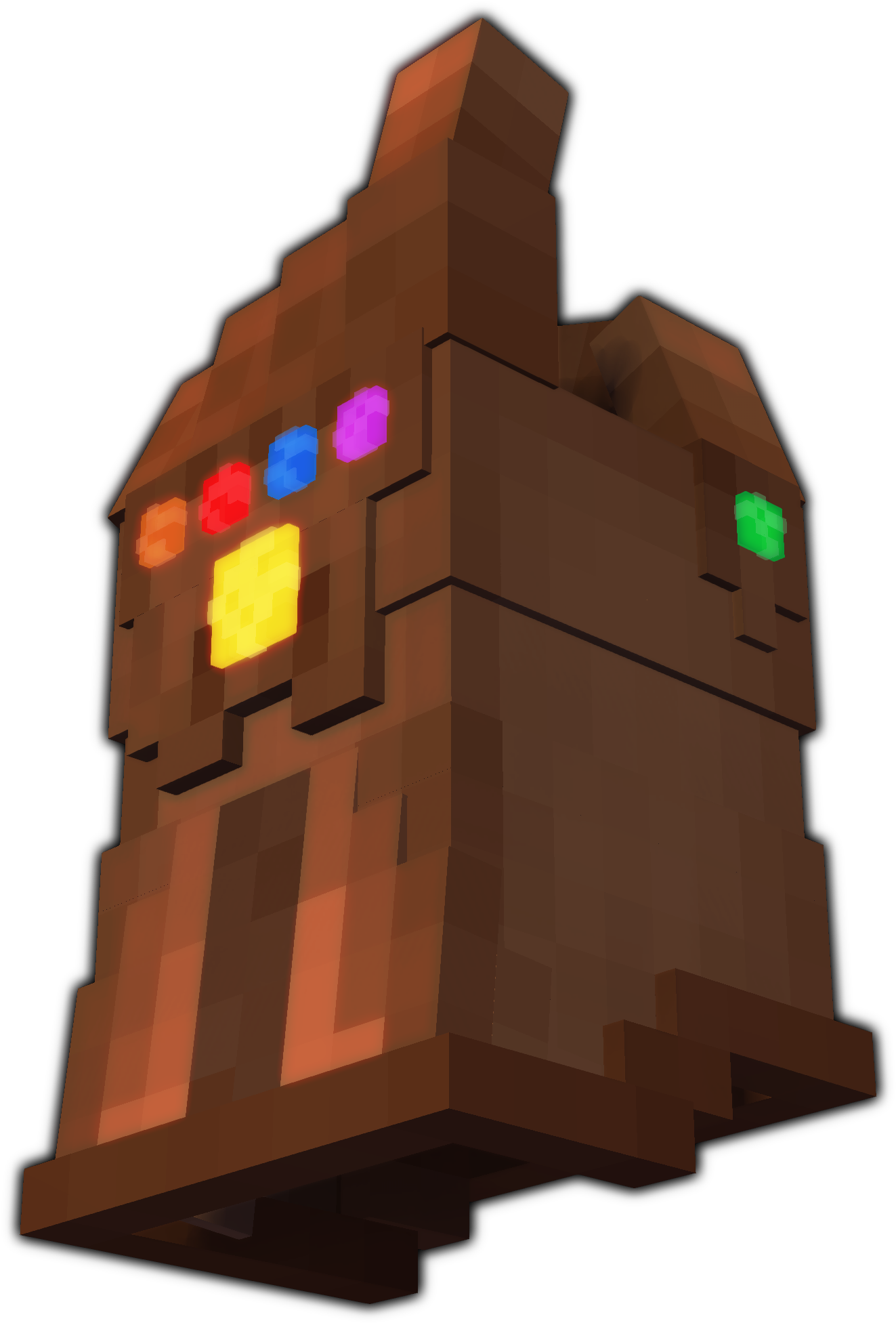 Download Transparent Mhjm73q - Infinity Gauntlet Mine Imator Rig - PNGkit