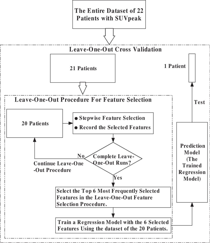 Download Flowchart Of The Leave One Out Cross Validation Procedure ...