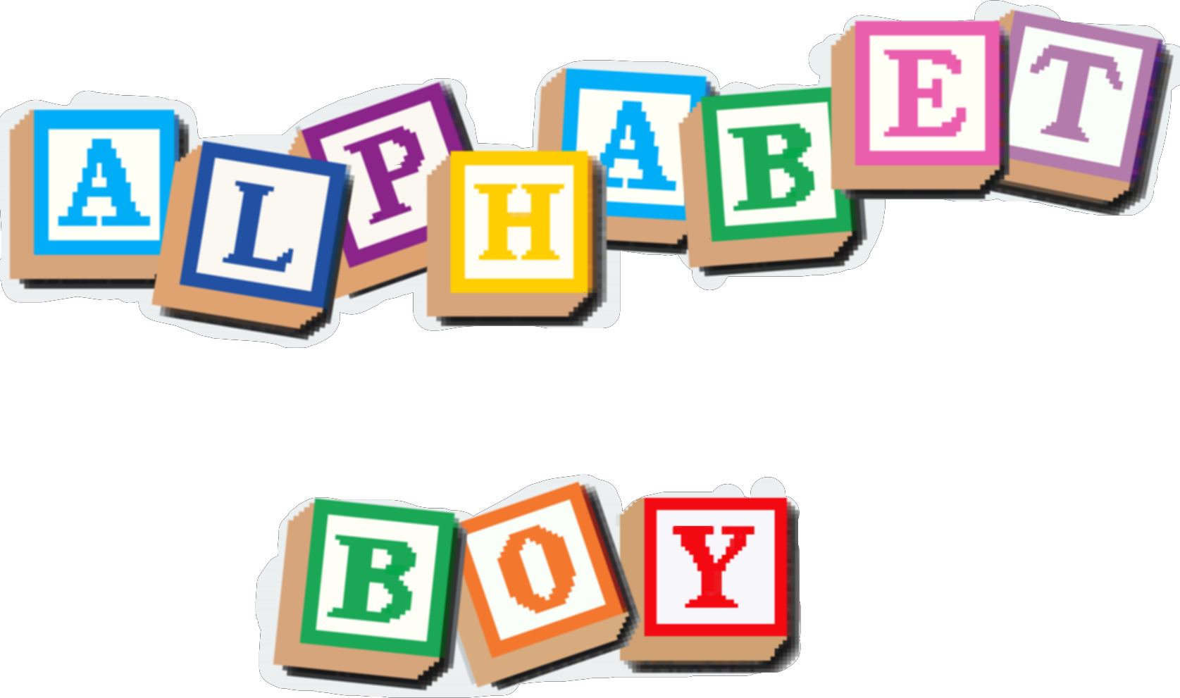 Download Svg Black And White Stock Boy Transparent Alphabet - Full Size ...