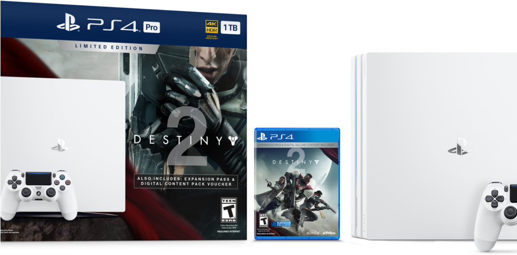 Download Limited Edition Destiny 2 Glacier White Ps4 Pro Bundle ...