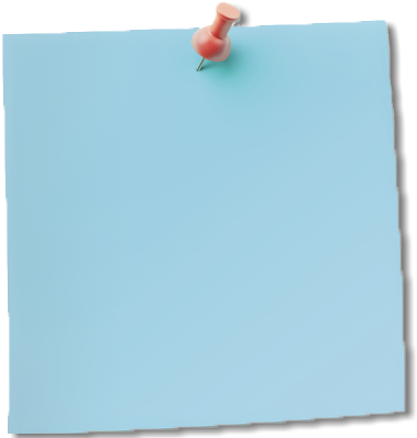 Download Blue Sticky Note Png Download - Post It Blue Transparent ...