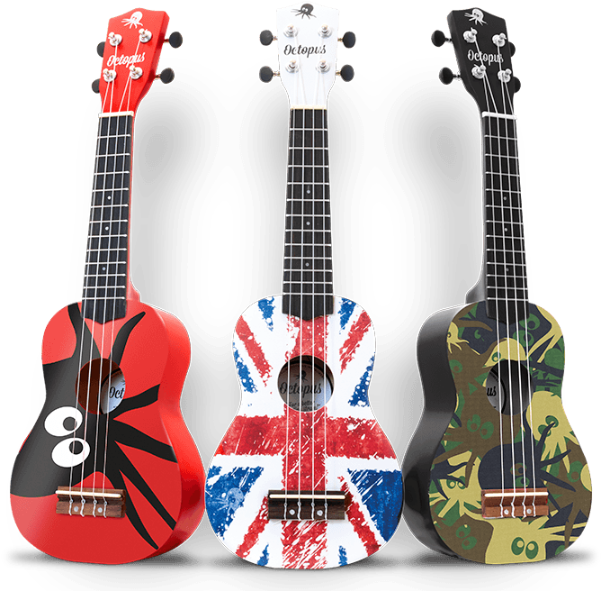 Download Graphic Series - Octopus Octopus Soprano Ukulele Outfit In ...