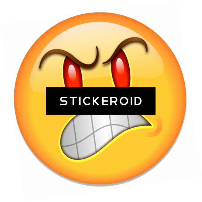 Download Angry Emoji - Racka Racka Vs Scarce - Full Size PNG Image - PNGkit