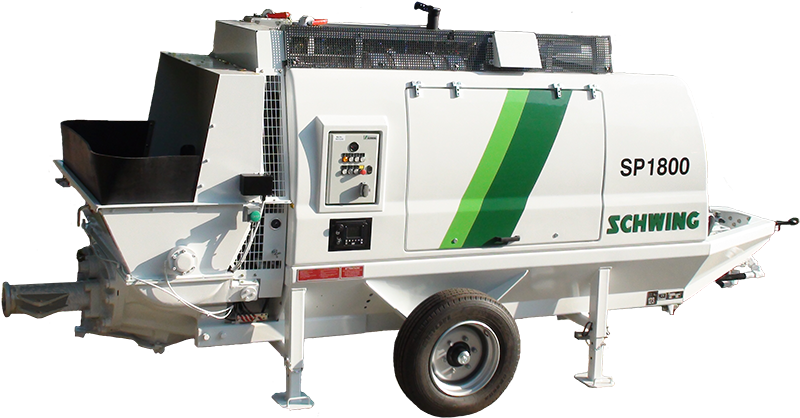 Download Static Concrete Pumps - Sp 1800 Concrete Pump - Full Size PNG ...