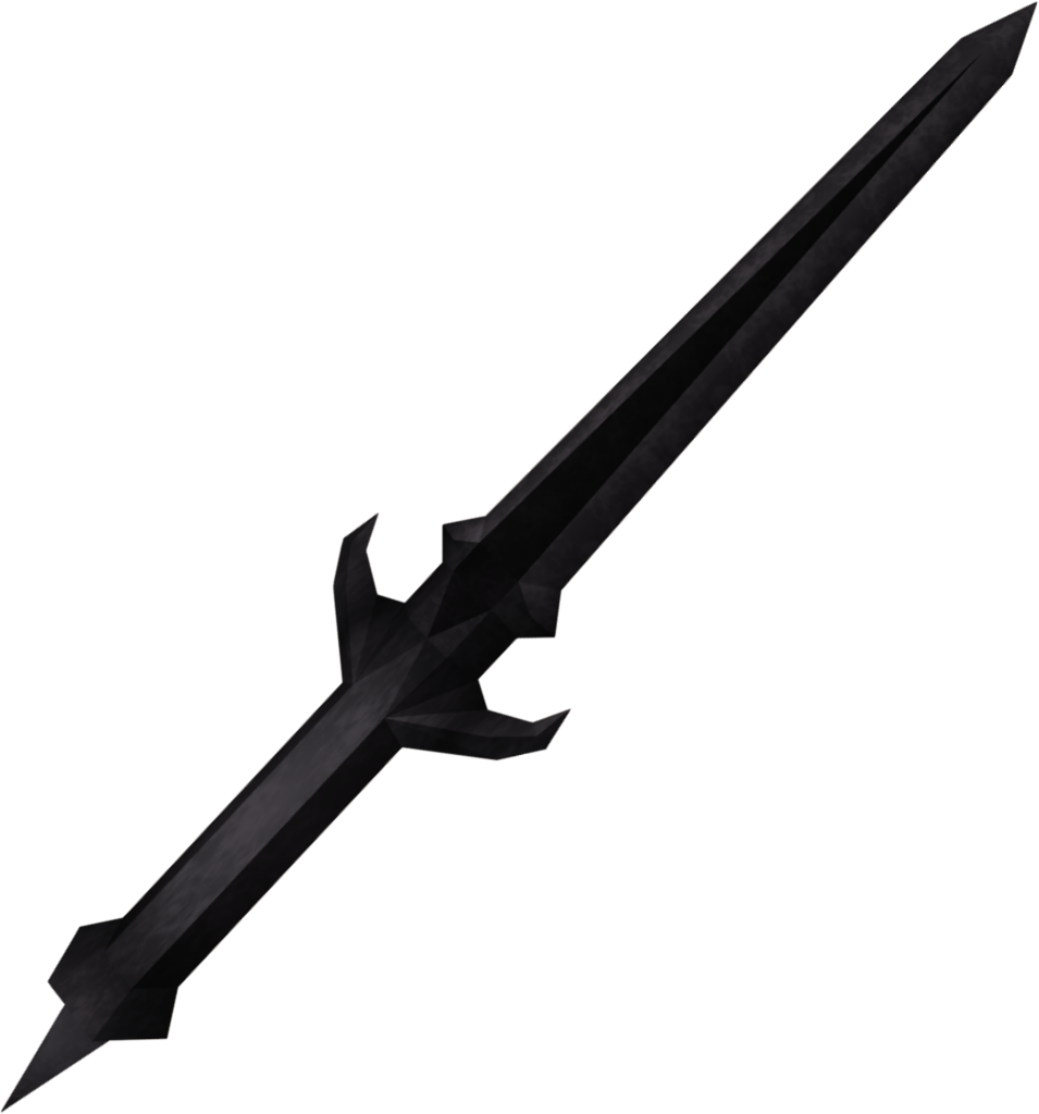 Download Black Dagger Detail - Black Sword - Full Size PNG Image - PNGkit