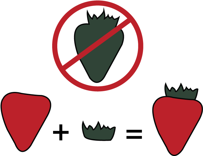 Download Strawberry Emoji Tracing Example - Emoji - Full Size PNG Image ...