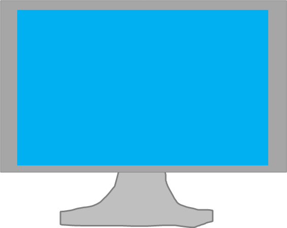 Download Transparent Computer Monitor New - Computer Monitor - PNGkit