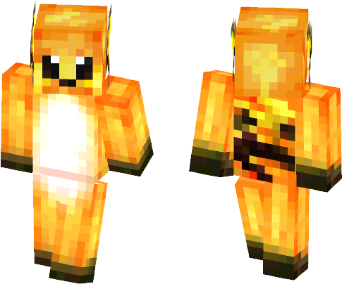 Download Raichu Skin ⚡ Pokemon - Minecraft - Full Size PNG Image - PNGkit
