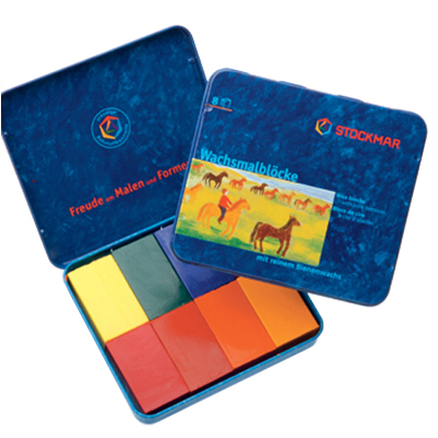 Download Stockmar Wax Block Crayons - Beeswax Crayons - Full Size PNG ...