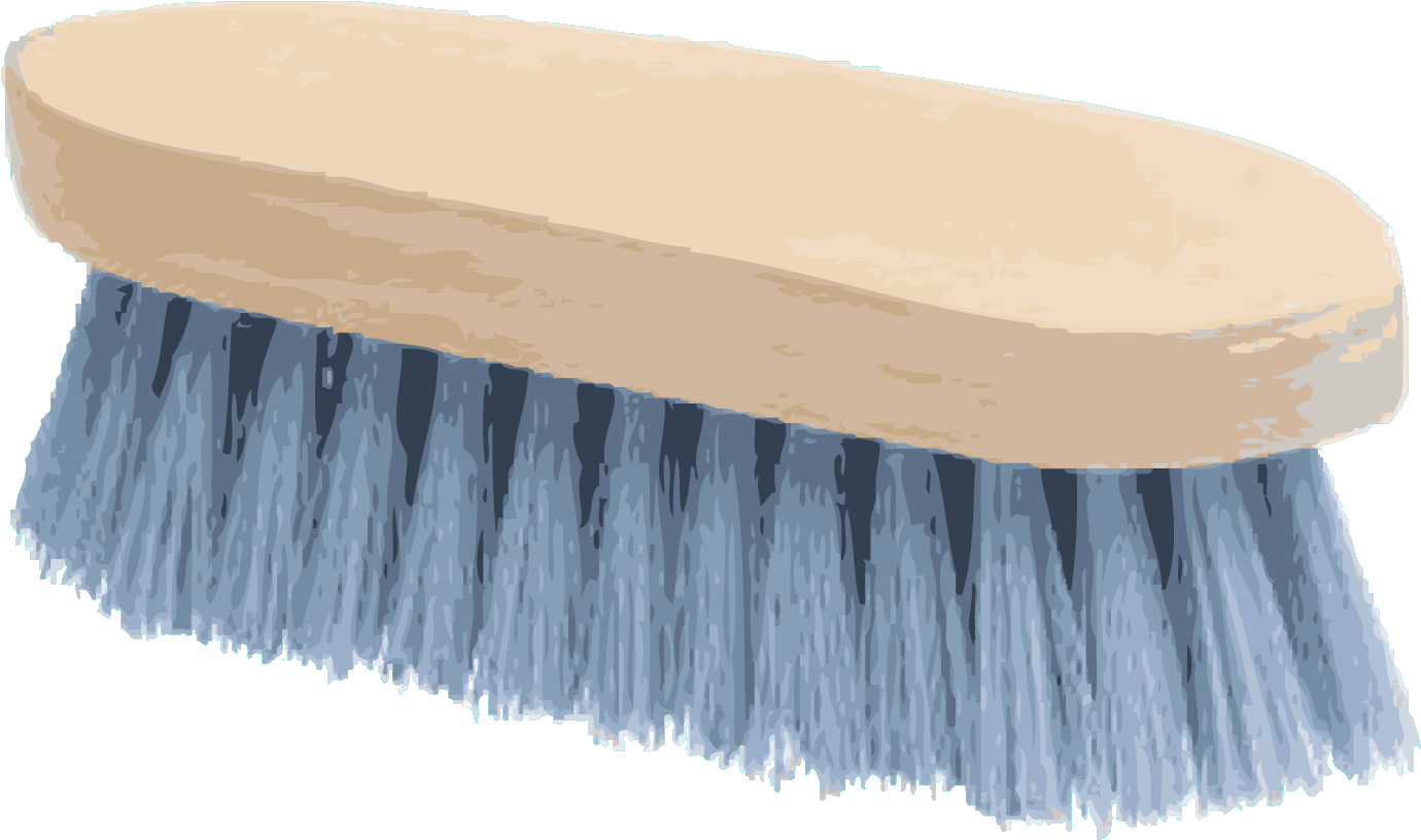 Download Dandy Brush Hard Nylon With Wooden Back - Full Size PNG Image ...