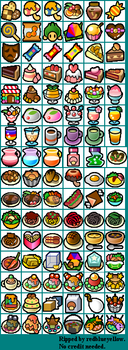 Download Paper Mario Food Sprites - Full Size PNG Image - PNGkit