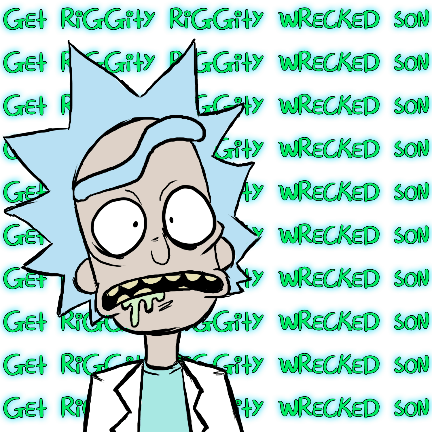 Download Post Navigation - Rick Sanchez Transparent Smile - Full Size ...