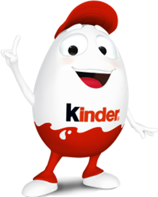 Download Kinder Egg Character - Kinder Surprise Mascot - Full Size PNG ...