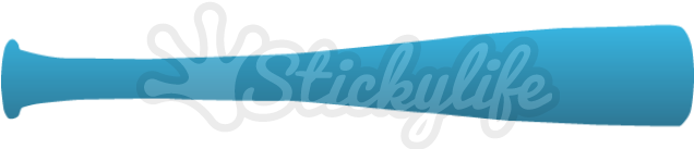 Download Baseball Bat Car Magnet - Peigne Démêloir - Full Size PNG ...