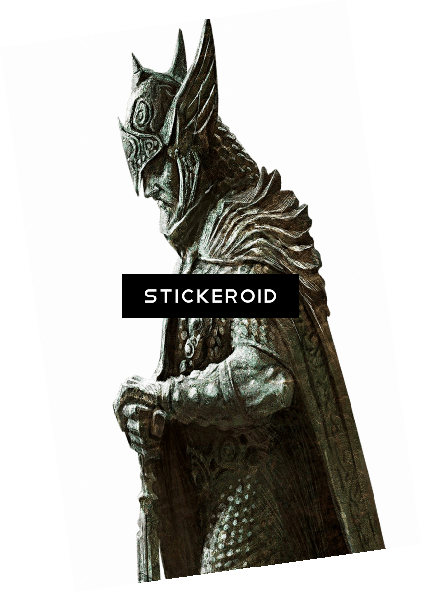 Download Elder Scrolls Skyrim Statue Side View - Statue - Full Size PNG ...