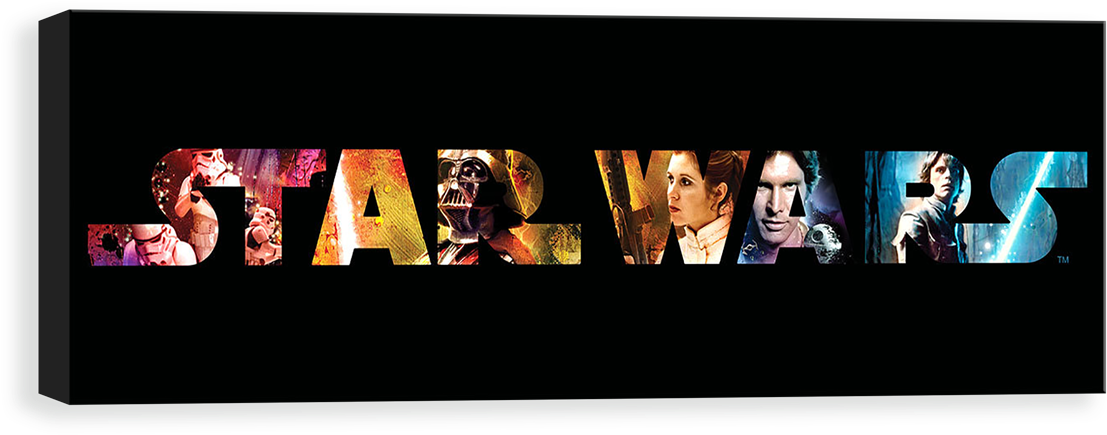 Download Transparent Title Star Wars - Graphic Design - PNGkit