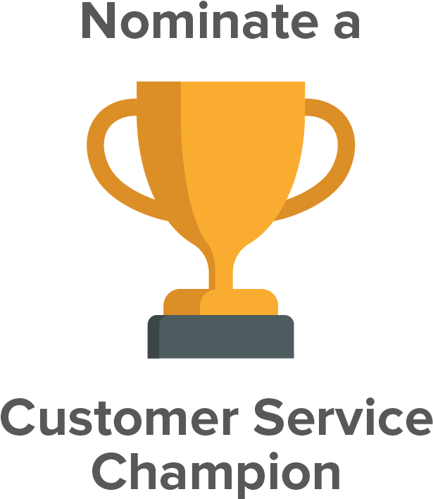 Download Graphic Depicting A Trophy And The Text Nominate A - Service ...