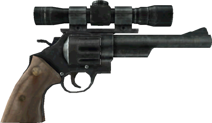 Download 44scopedmagnum - New Vegas .44 Magnum - Full Size PNG Image ...