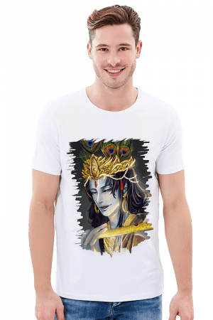 Download Lord Krishna T-shirt - Lord Krishna T Shirt - Full Size PNG ...