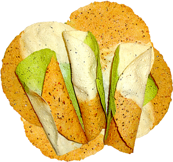 Download Tiranga Papad, Tricolour Papad - Papadum - Full Size PNG Image ...