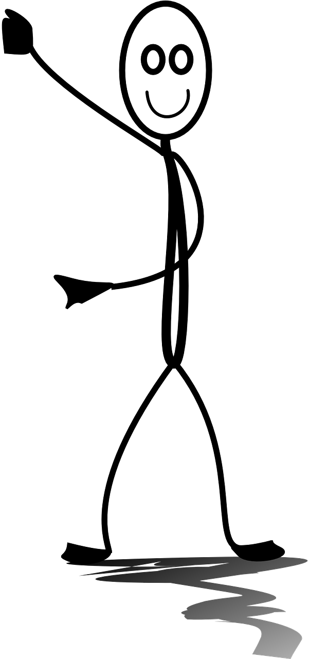 Download Stick Man Holding Paper - Full Size PNG Image - PNGkit