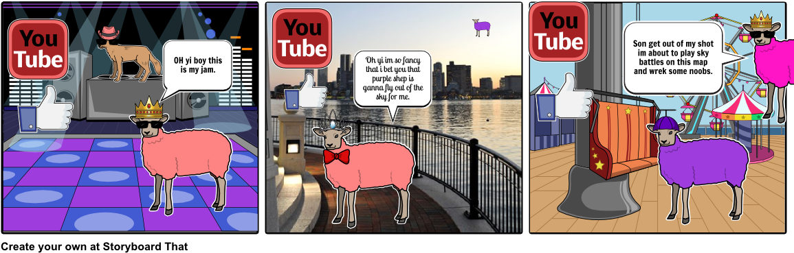 Download Mlg Pink Sheep - Cartoon - Full Size PNG Image - PNGkit