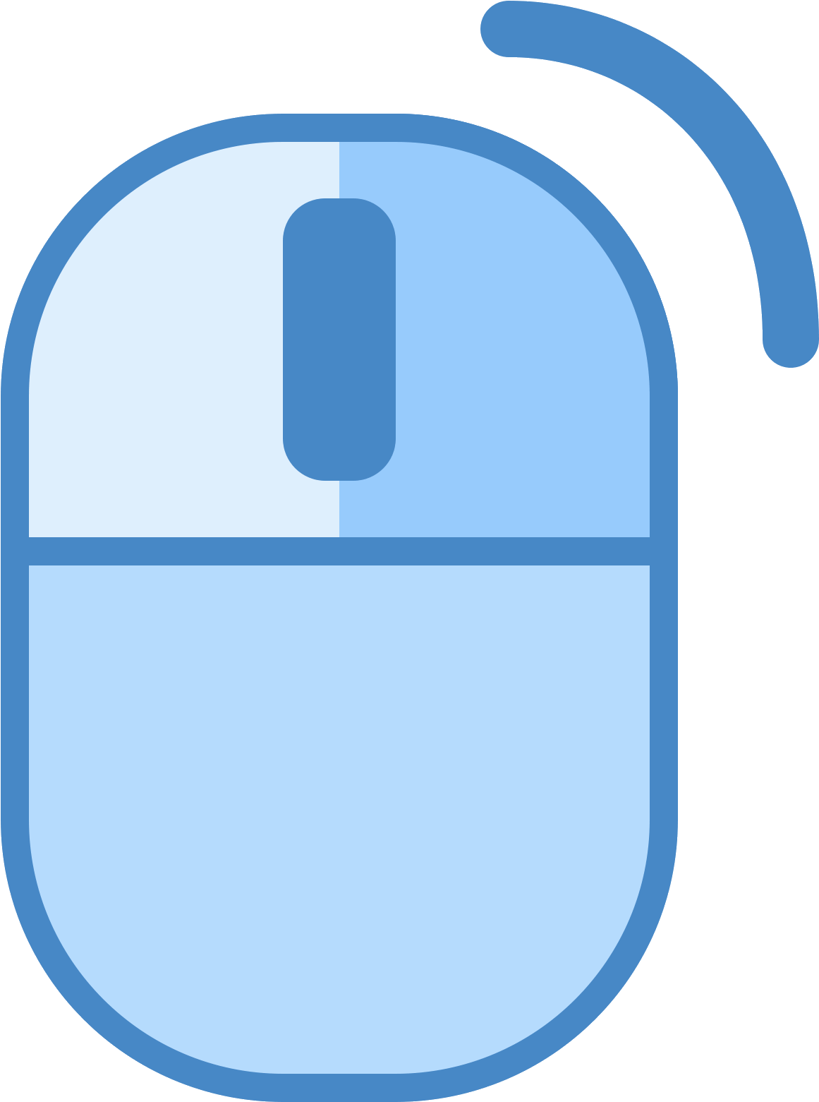 Download Mouse Right Click Icon - Full Size PNG Image - PNGkit