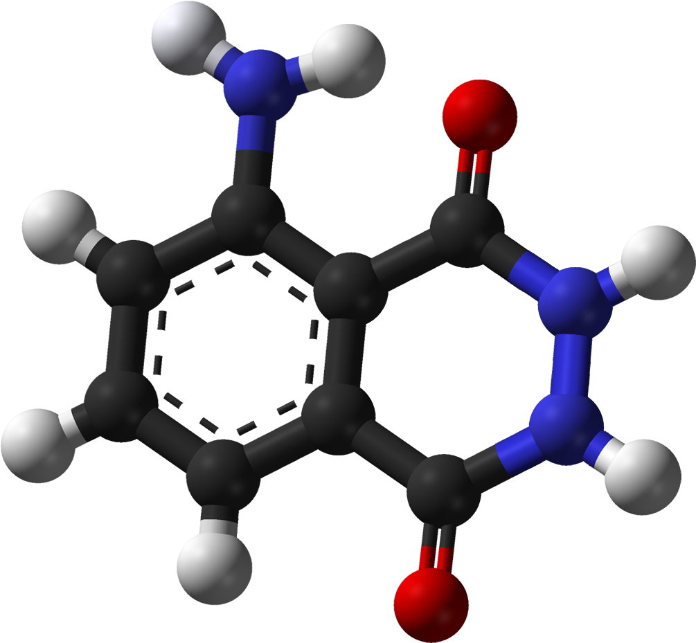 Download Luminol 3d Balls - Structure And Iupac Name Of Salicylic Acid ...