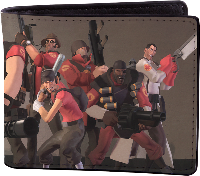 Download Tf2 Group Shot Wallet - Team Fortress 2 - Full Size PNG Image ...