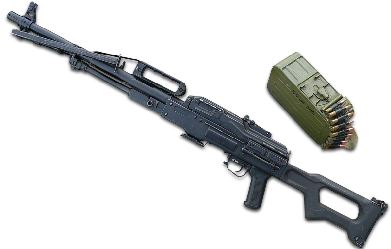 Download Download - Pecheneg Machine Gun - Full Size PNG Image - PNGkit