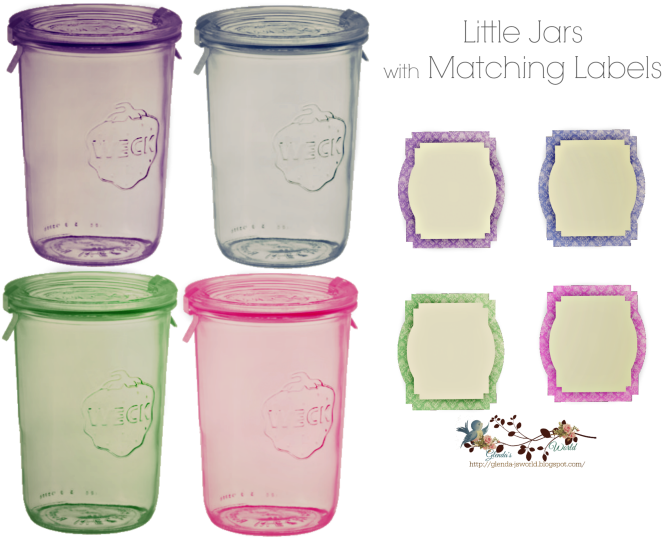 Download Fancy Little Jar Tags With Labels - Label - Full Size PNG ...