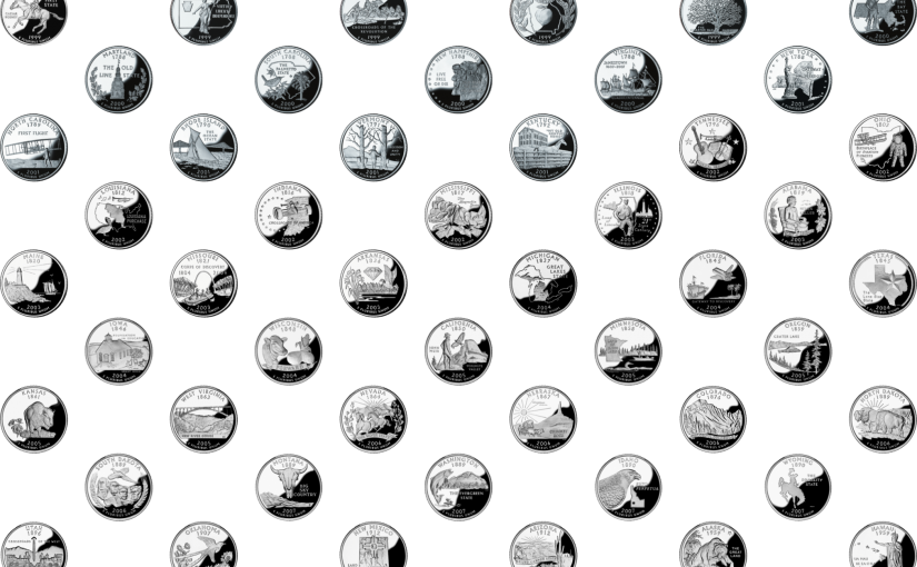 Download 50 State Quarters - Full Size PNG Image - PNGkit