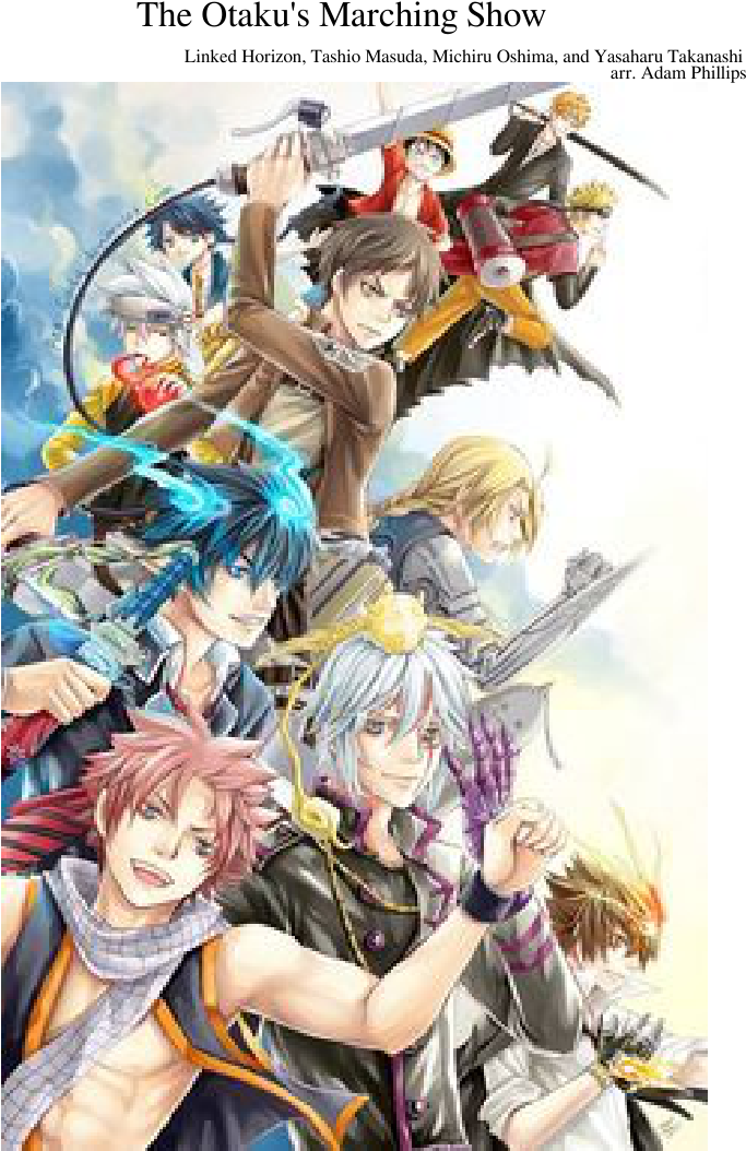 Download Print - Crossover Anime Fan Art - Full Size PNG Image - PNGkit