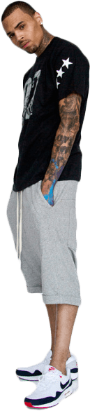 Download Chris Brown Standing - Chris Brown Png - Full Size PNG Image ...
