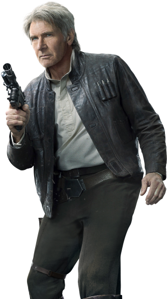 Download Harrison Ford Png Banner Freeuse Stock - Han Solo - Full Size ...