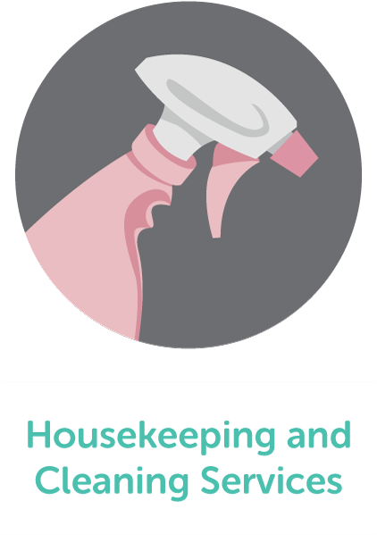 Download Housekeeping Cleaning Icon Graphic - Housekeeping - Full Size ...