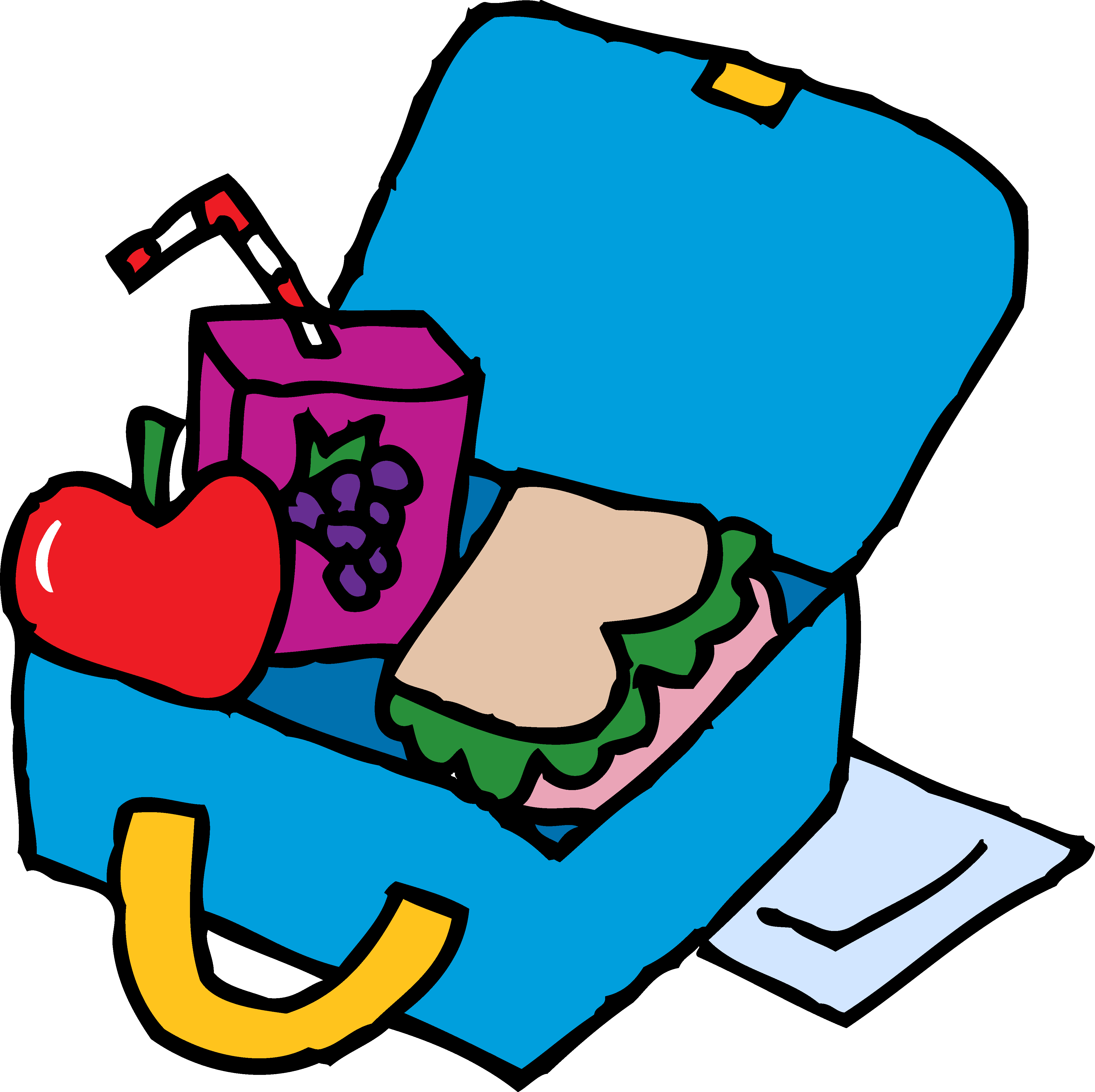 Download Lunch Box Clipart - Transparent Background Lunch Clipart ...